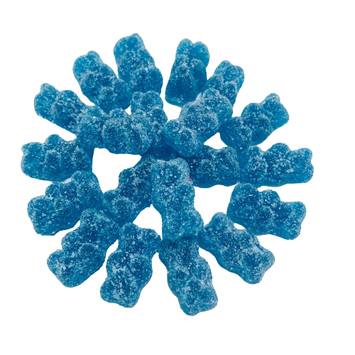 Sour Blue Raspberry Gummy Bears - NY Spice Shop - Buy Online