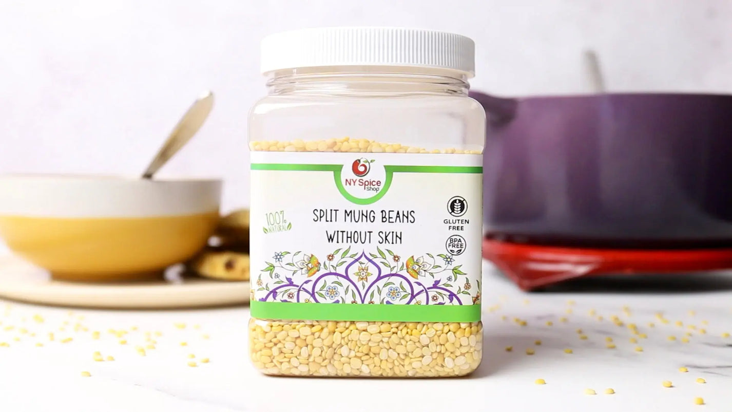 Split Mung Beans Without Skin (Mung Dal) - NY Spice Shop - Buy Online